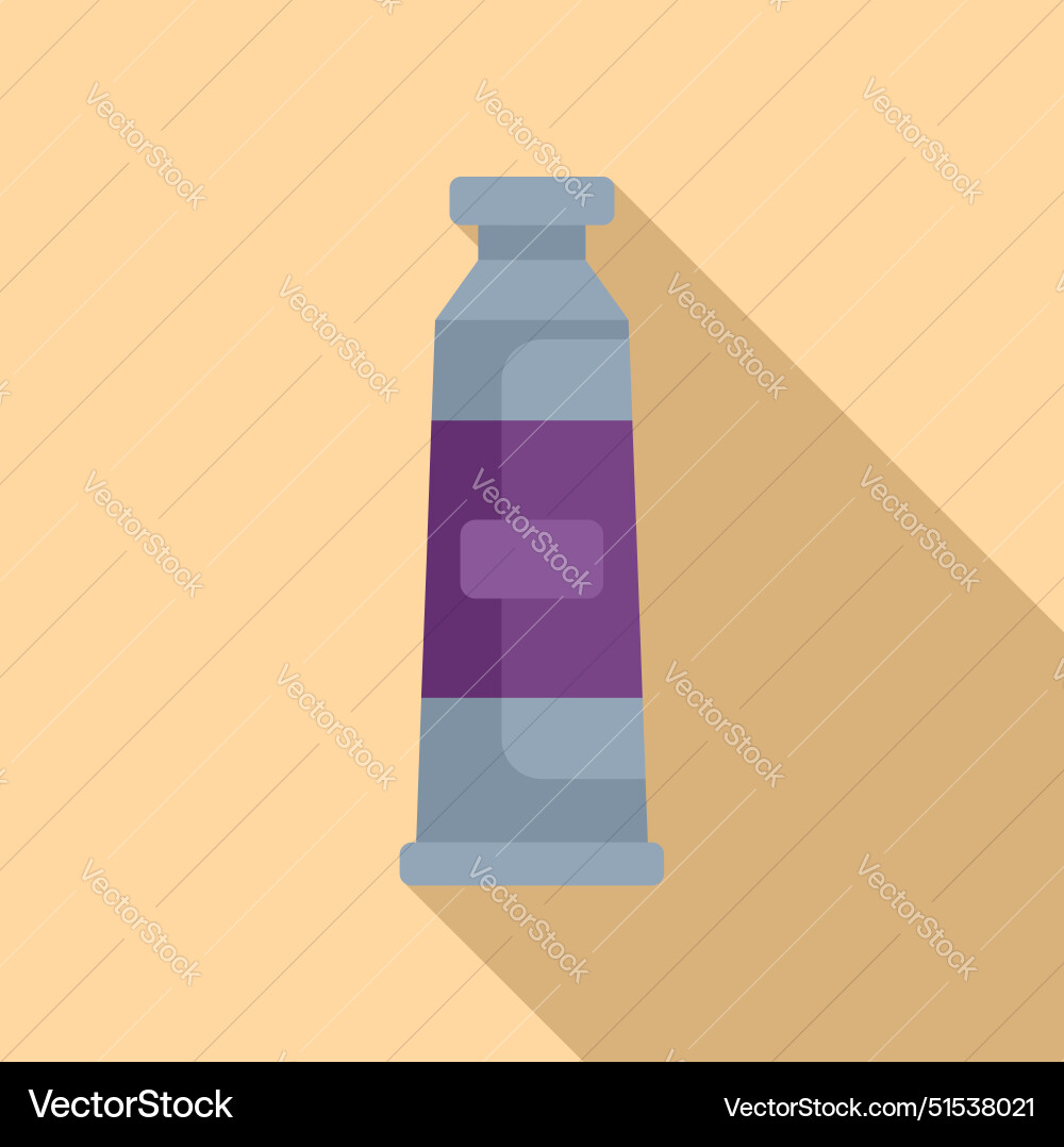 Cartoon toothpaste tube Royalty Free Vector Image