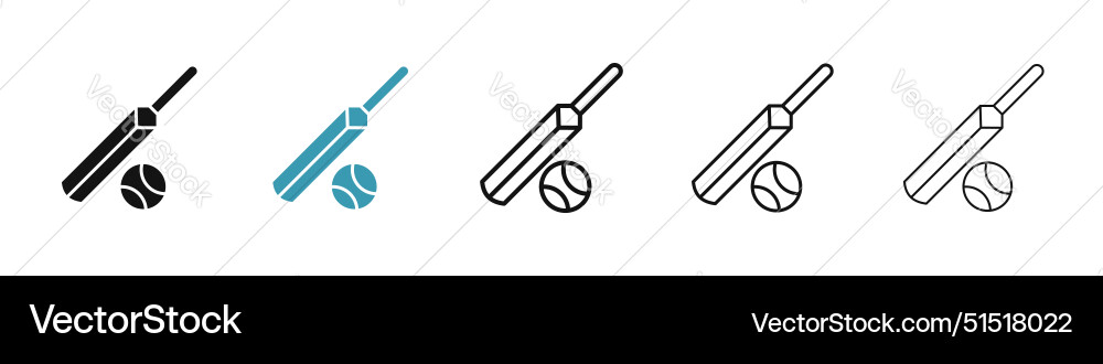 Cricket icon Royalty Free Vector Image - VectorStock