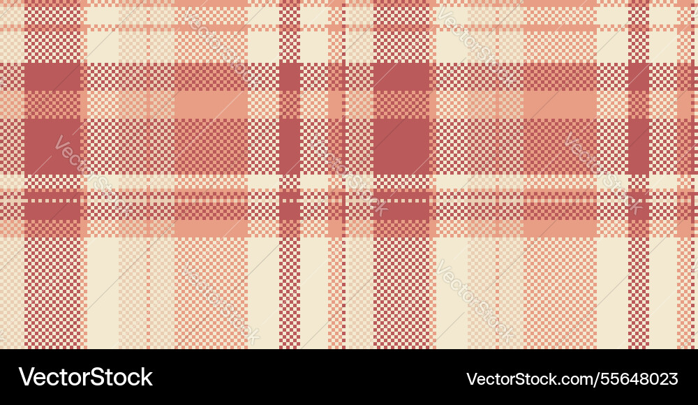 December textile tartan fabric easter check plaid Vector Image