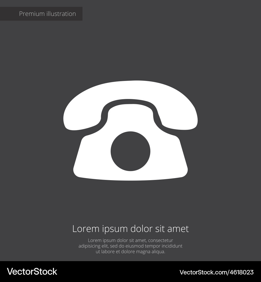 Phone remote premium icon Royalty Free Vector Image