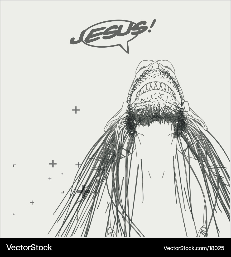 Jesus Royalty Free Vector Image - VectorStock