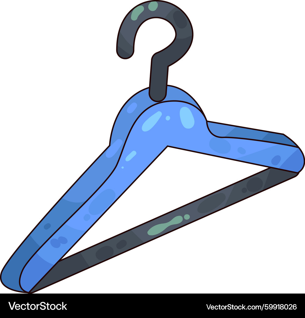 Clothes Hanger Royalty Free Vector Image - VectorStock