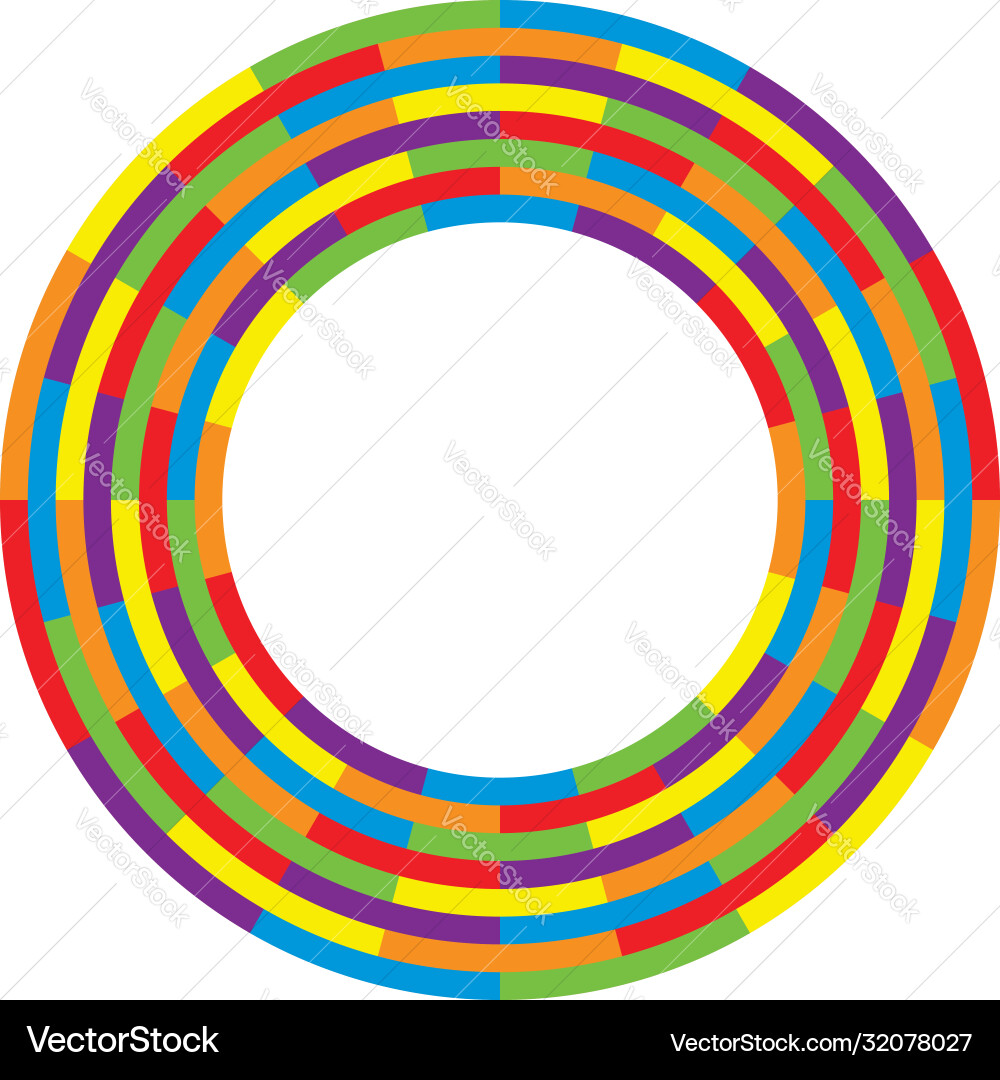 Abstract background design round wheel circle Vector Image