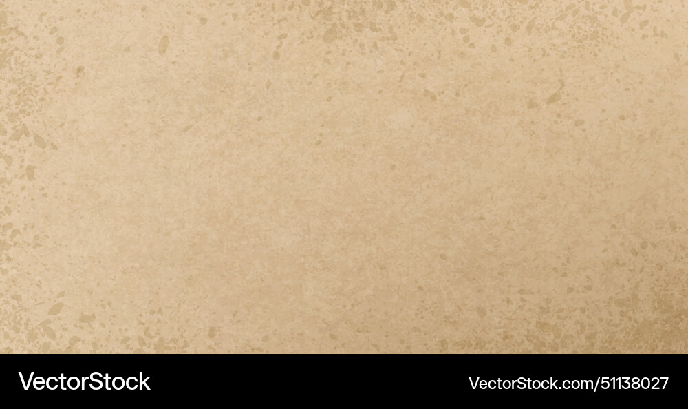 Old brown craft paper vintage background Vector Image