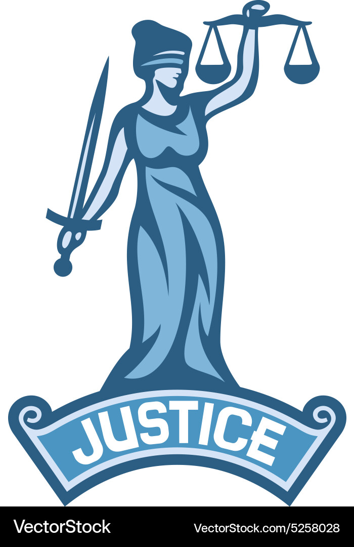 Justice icon Royalty Free Vector Image - VectorStock