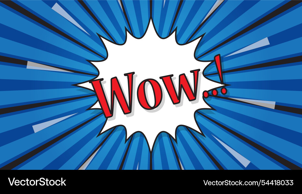 Abstract comic background with of spe Royalty Free Vector