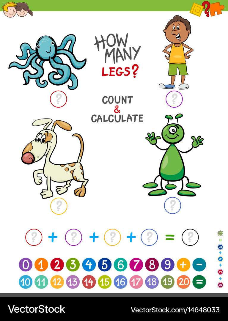 Calculator Legs Math Vector Images (45)