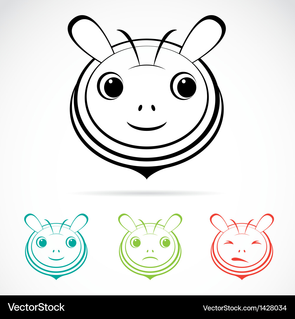 Image of an bee Royalty Free Vector Image - VectorStock