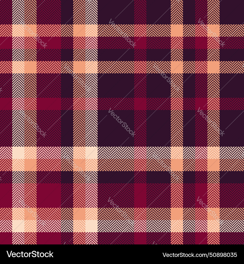 Seamless textile plaid of pattern texture Vector Image