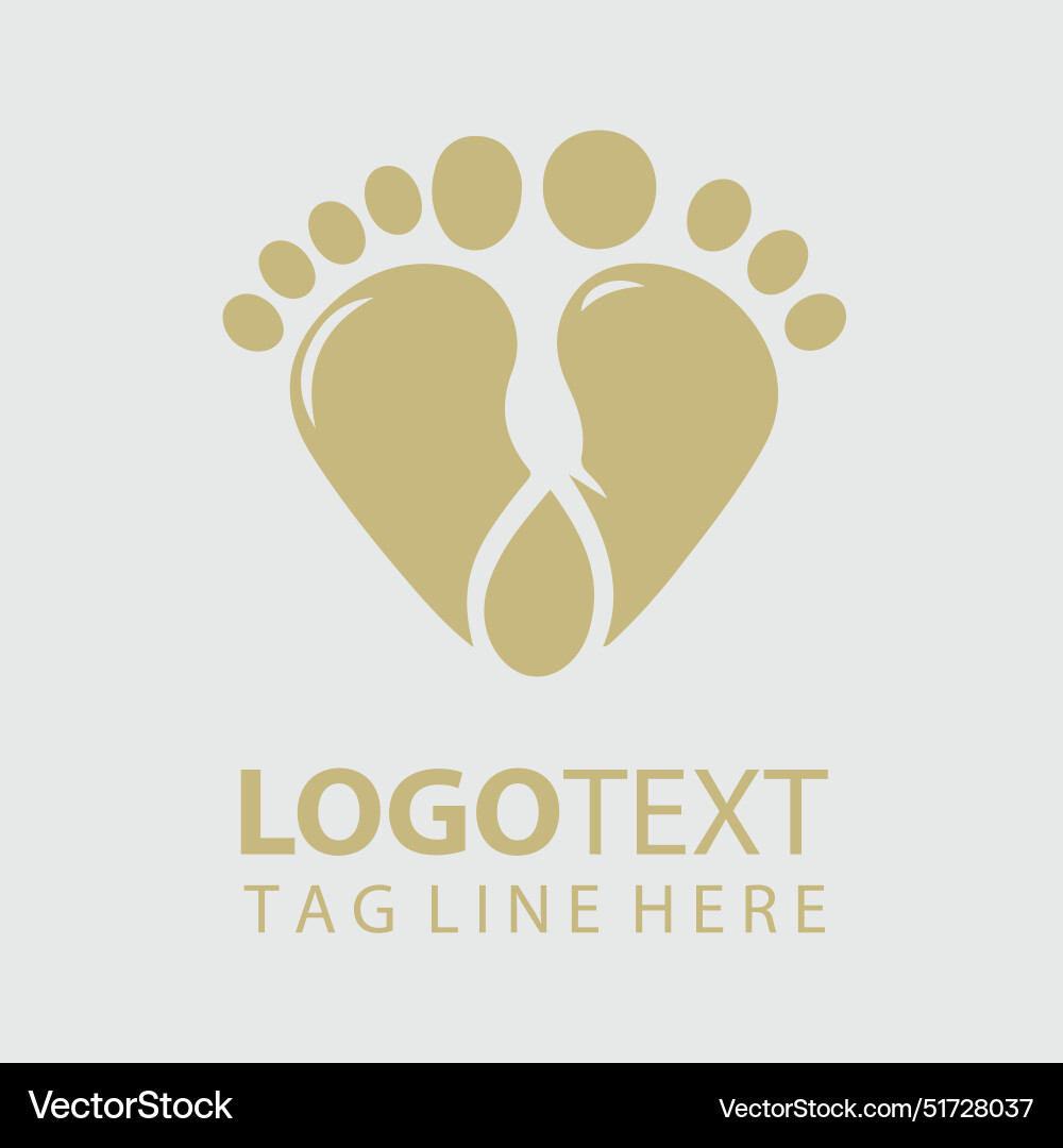 Baby care logo Royalty Free Vector Image - VectorStock