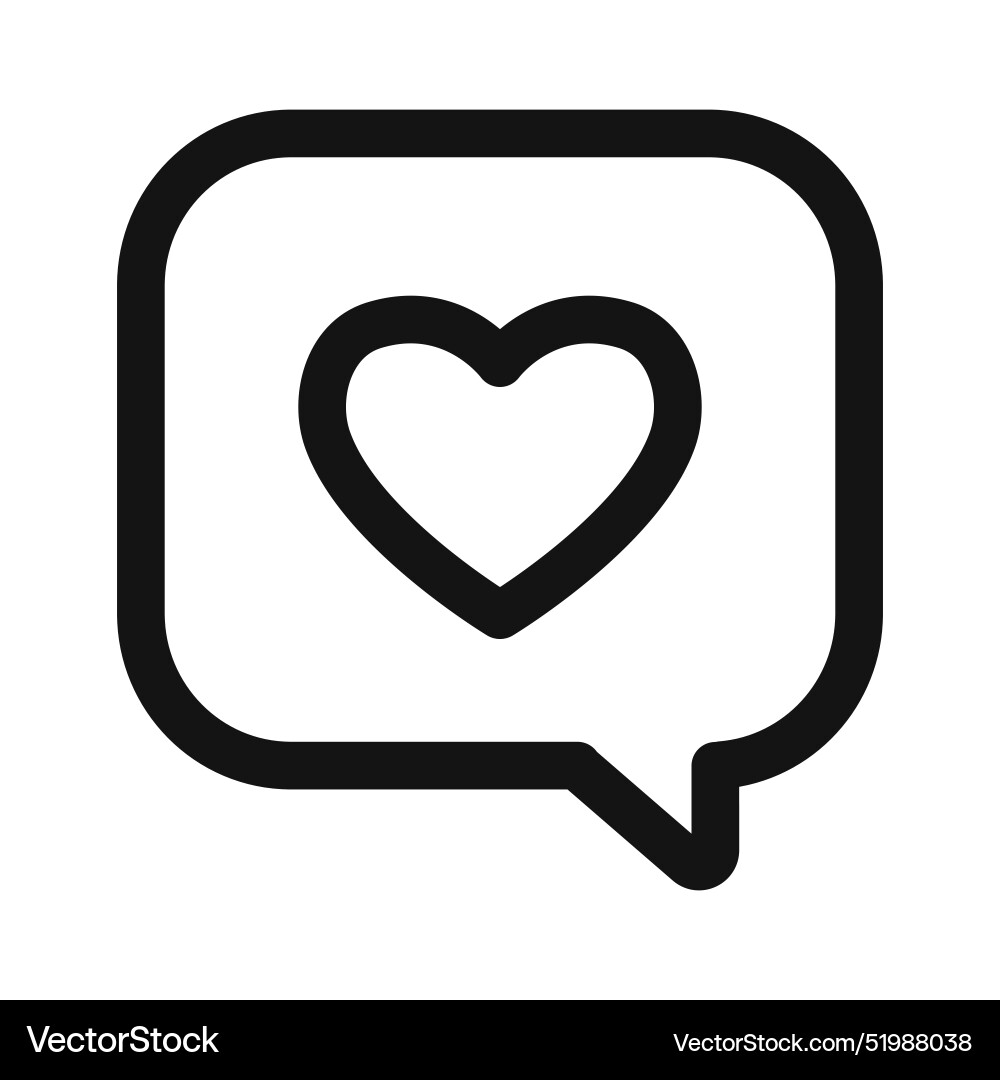 Comment icon mark in filled style Royalty Free Vector Image