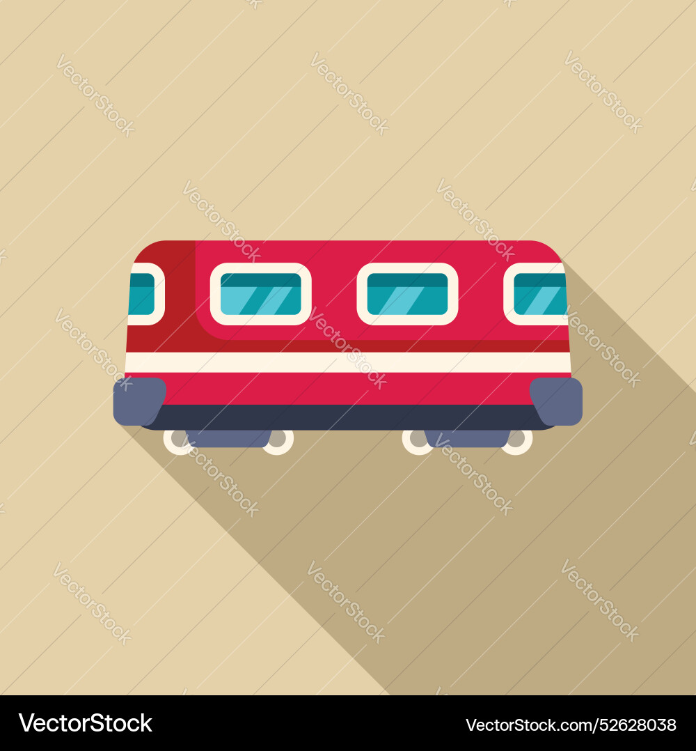 Modern high speed train is traveling on its tracks