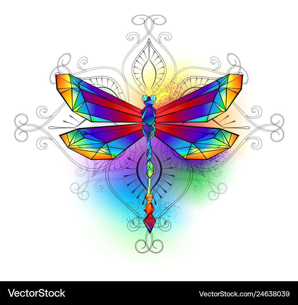 Dragonfly Mandala Vector Images (over 120)