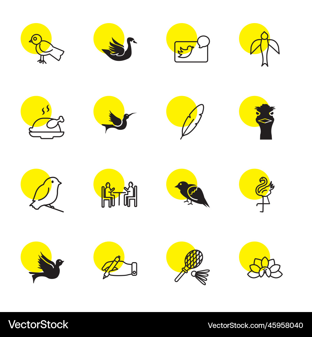 Feather icons Royalty Free Vector Image - VectorStock