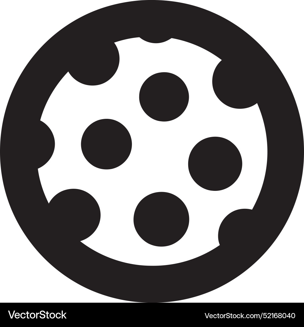 Gourmet cravings in black cookie midnight sweets Vector Image