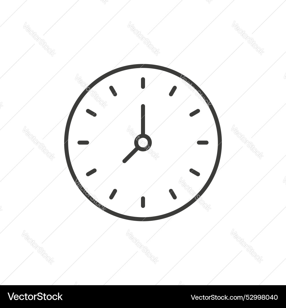 Uhr Symbol gesetzt Arbeitsplan Symbol Termin Vektorbild