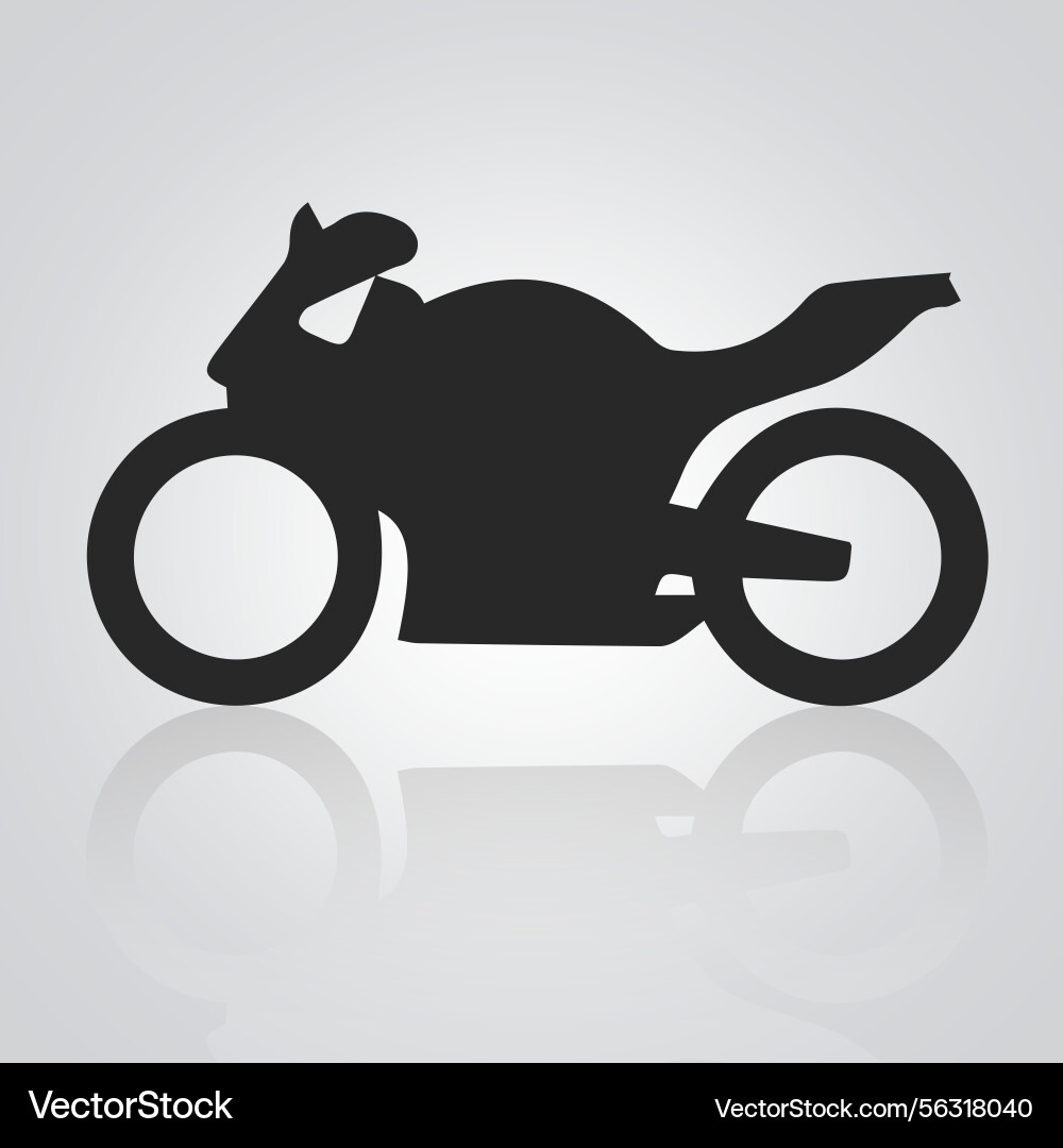 Vintage Motorcycle Icons Royalty Free Vector Image