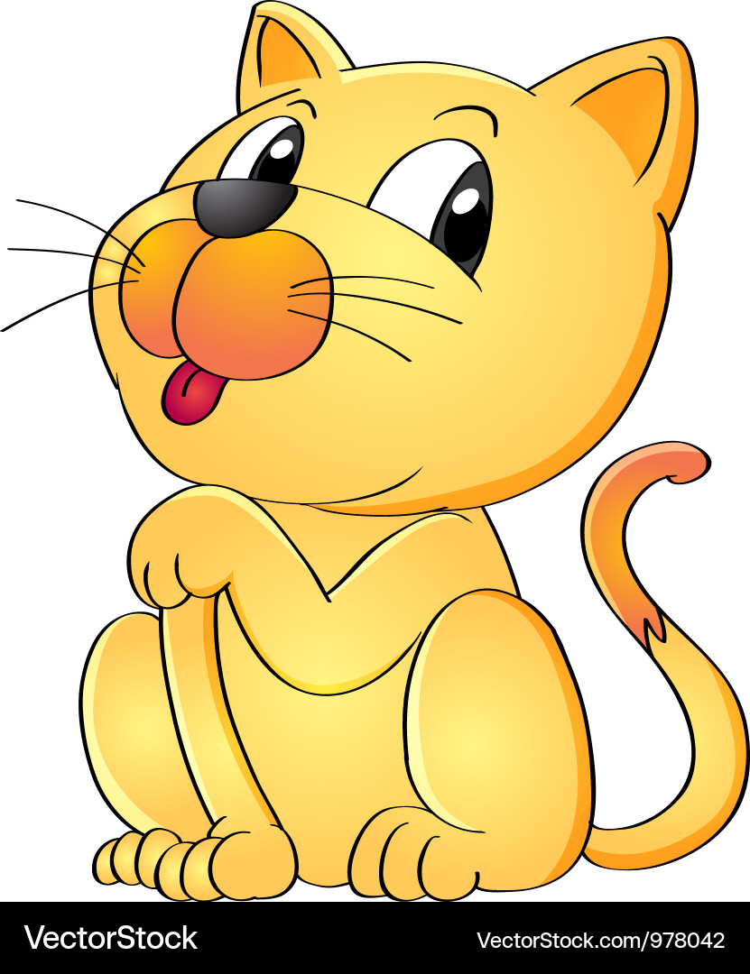 Cat Royalty Free Vector Image - VectorStock