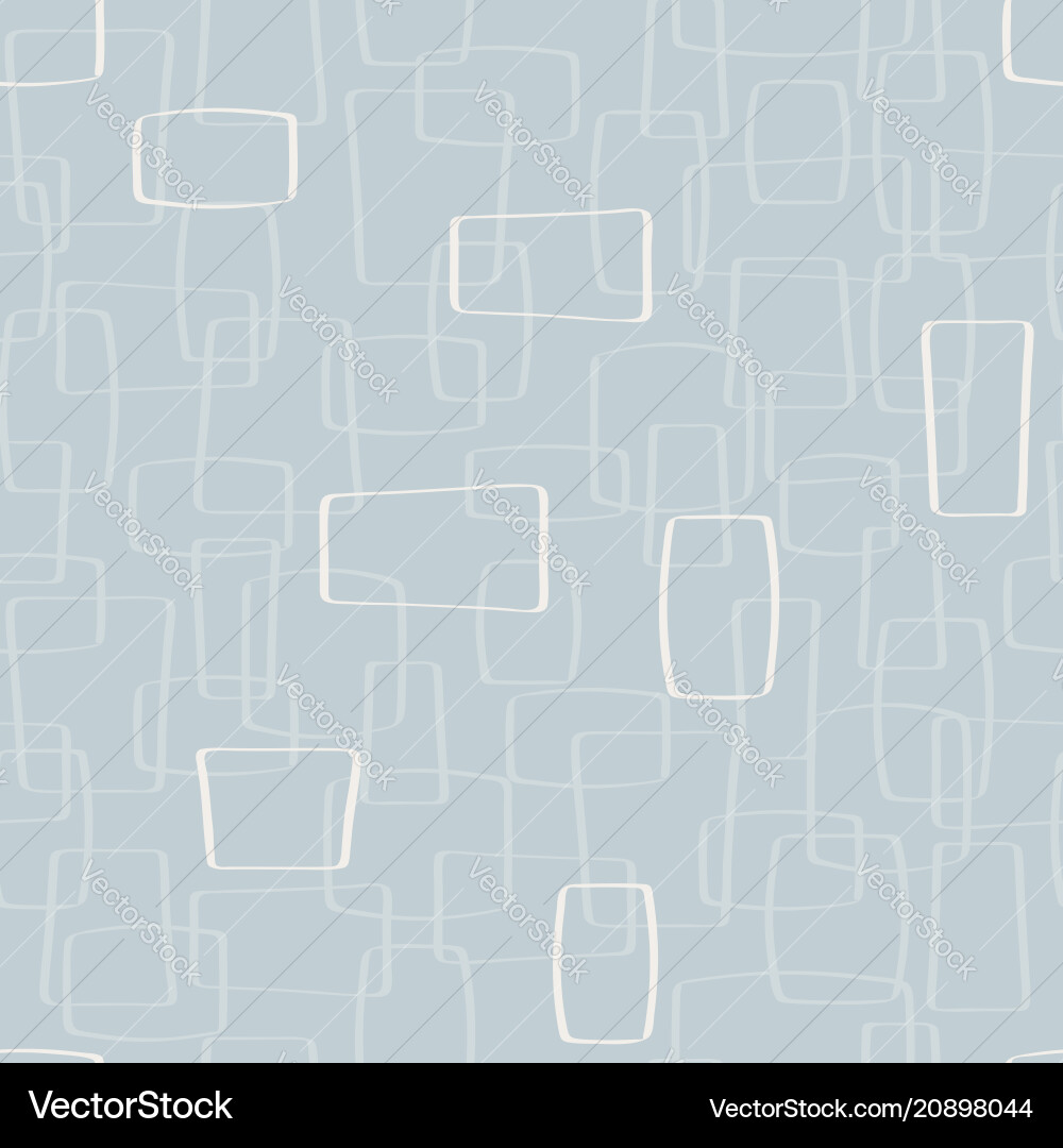 Light gray mod shapes seamless pattern Royalty Free Vector