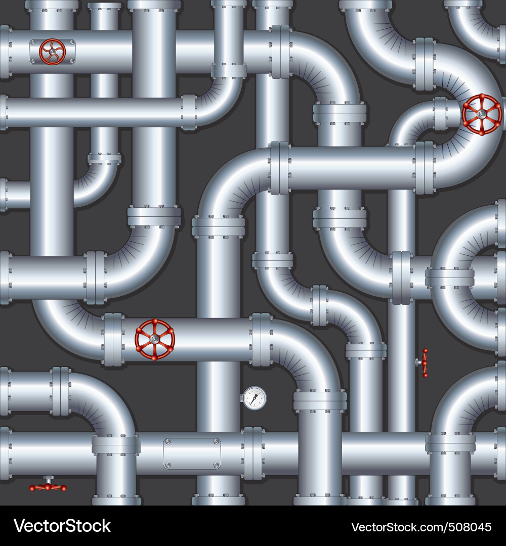 Abstract conduit Royalty Free Vector Image - VectorStock