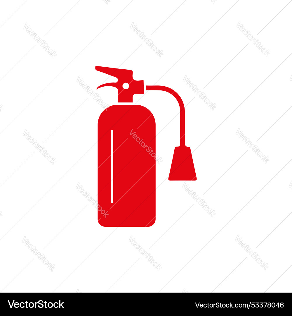 Fire extinguisher icon set fire safety extinguish Vector Image