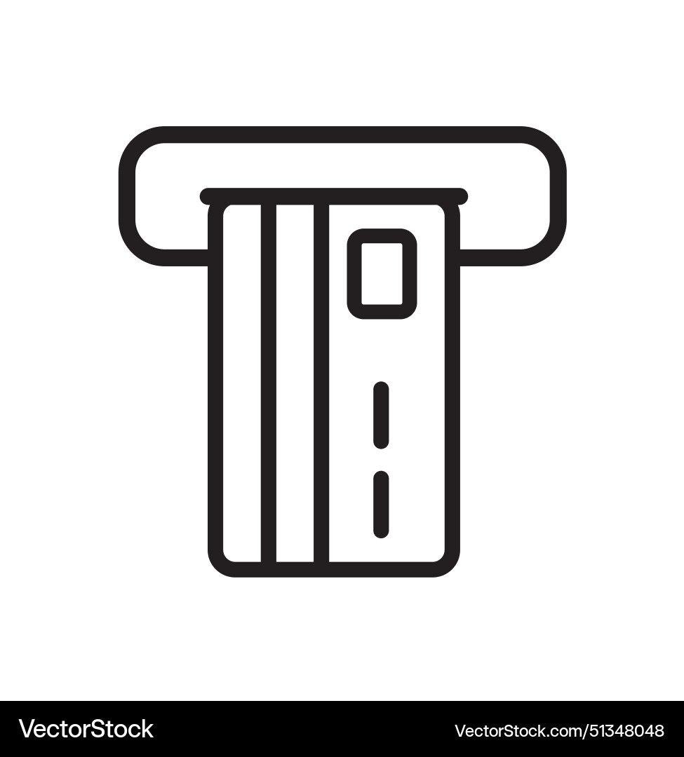 Credit card icon high-quality payment symbol Vector Image