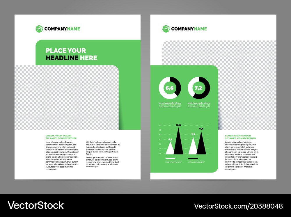 Layout template design Royalty Free Vector Image