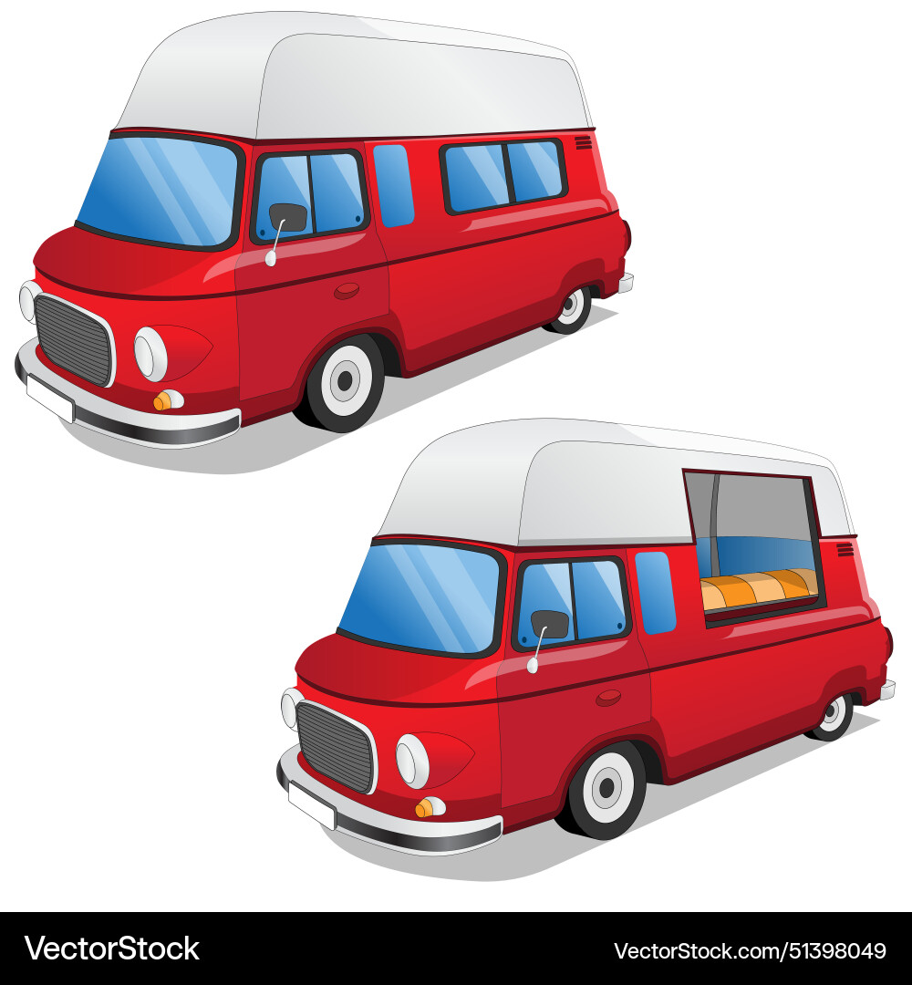 Minivan Royalty Free Vector Image - VectorStock