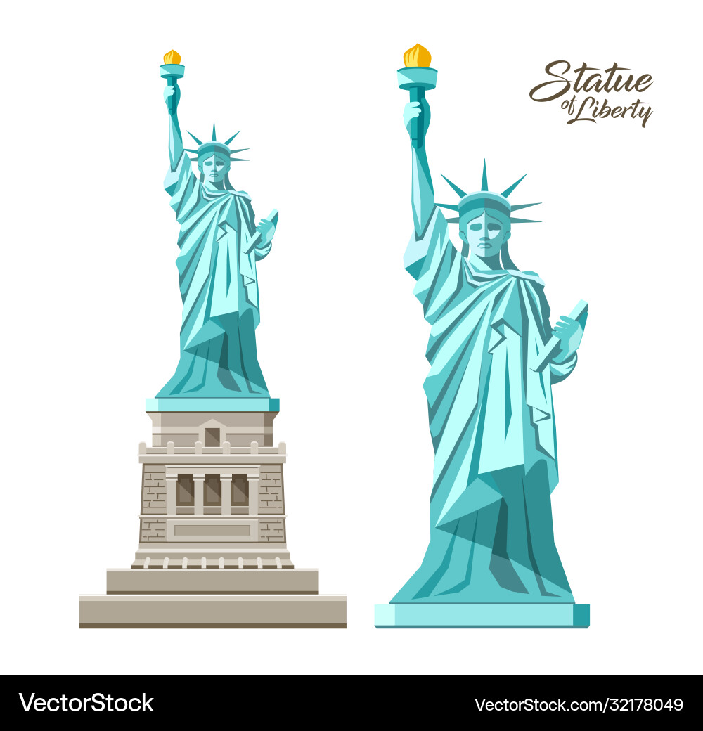 Statue of Liberty Royalty Free Vector Image - VectorStock