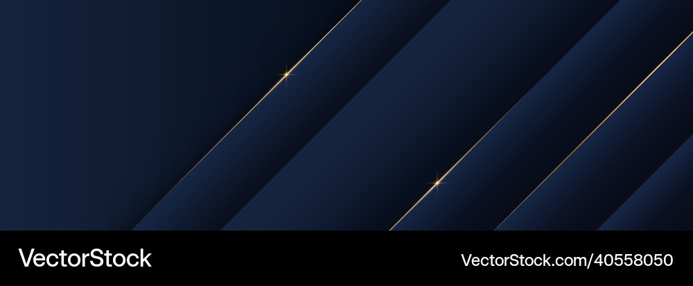 Abstract dark blue diagonal geometric shape Vector Image