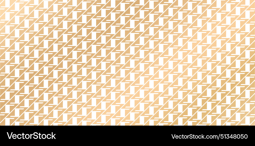 Geometrical seamless pattern golden colors Vector Image