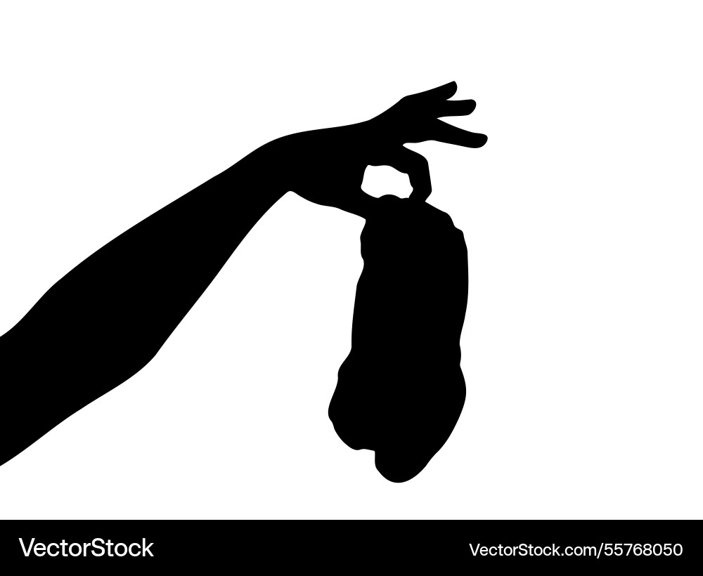 Hand holding dirty socks icon smelly sock Vector Image
