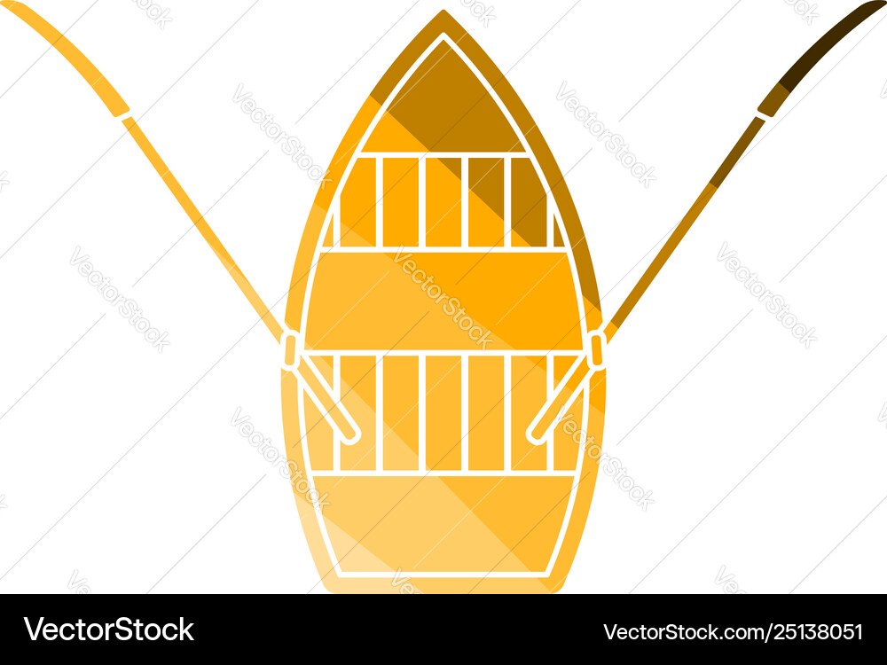 Paddle boat icon Royalty Free Vector Image - VectorStock