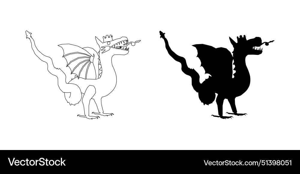 Zilant Royalty Free Vector Image - VectorStock