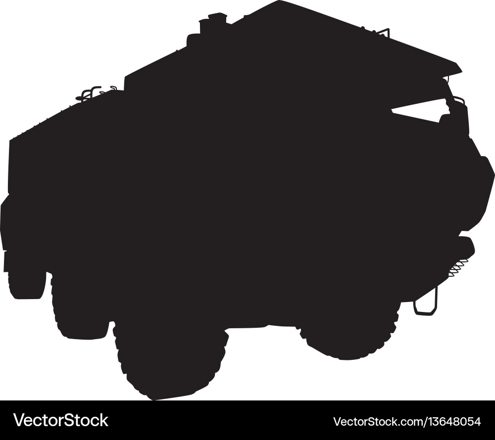 Armored vehicle Royalty Free Vector Image - VectorStock