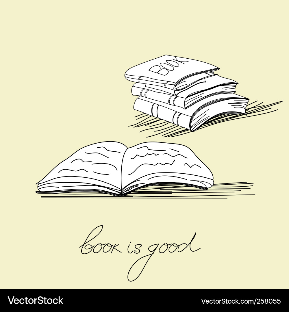 Book Royalty Free Vector Image - VectorStock