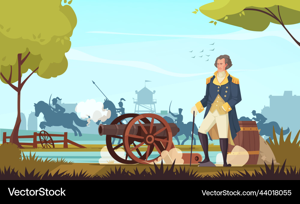Historical people concept Royalty Free Vector Image