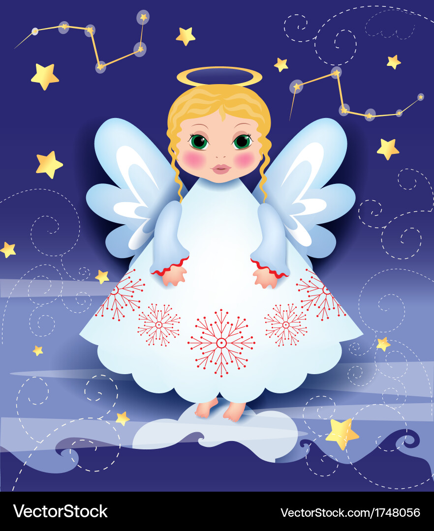 Angel Royalty Free Vector Image - VectorStock