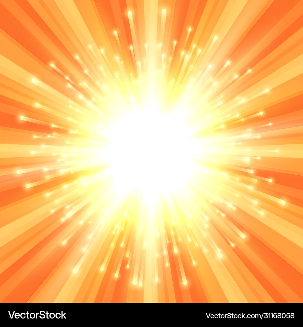 Dynamic Starburst Explosion Royalty Free Vector Image