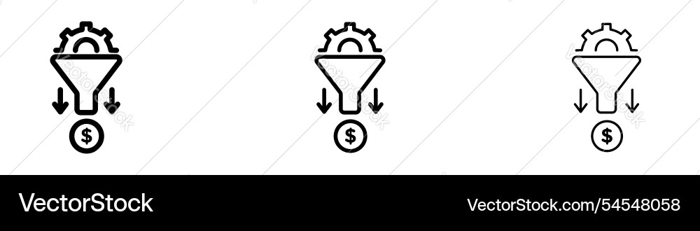 Lead generation icon Royalty Free Vector Image