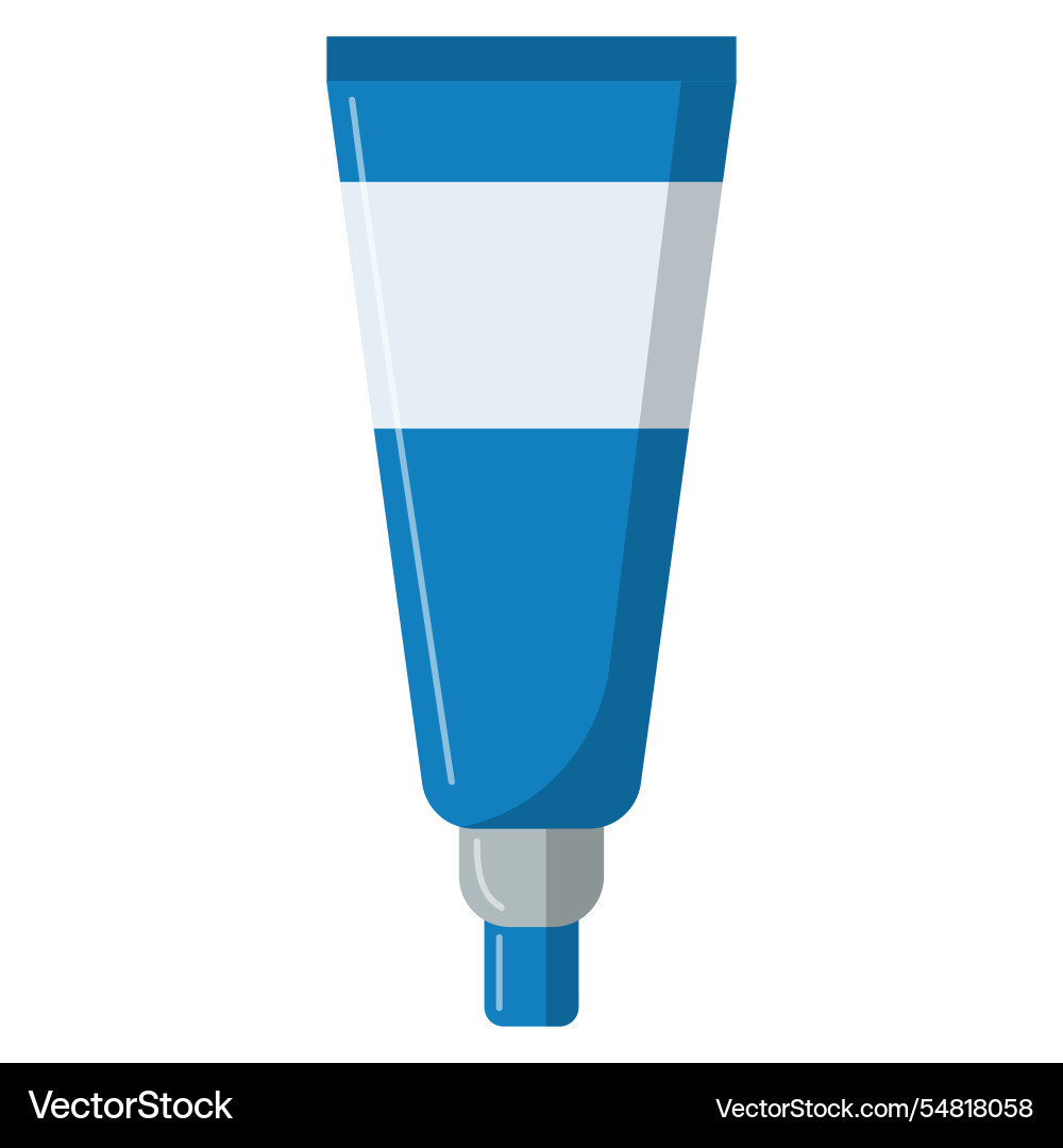 Ointment paste in tube Royalty Free Vector Image