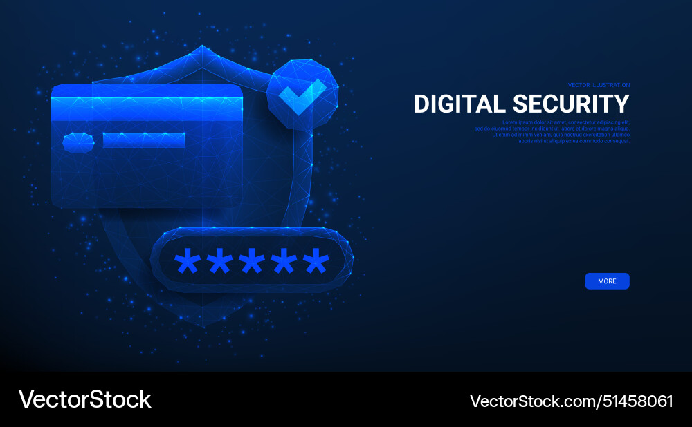 Concept banner with secure online payments Vector Image