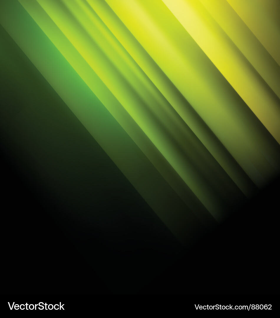 Abstract Green Rays Royalty Free Vector Image - VectorStock