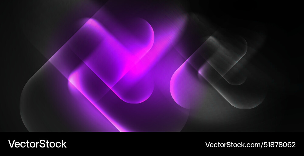 Glowing light neon shiny background Royalty Free Vector