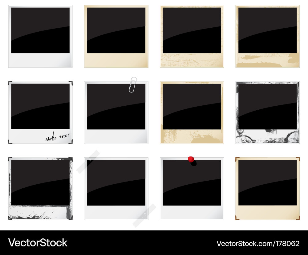 Polaroid Texture Vector Images (over 280)