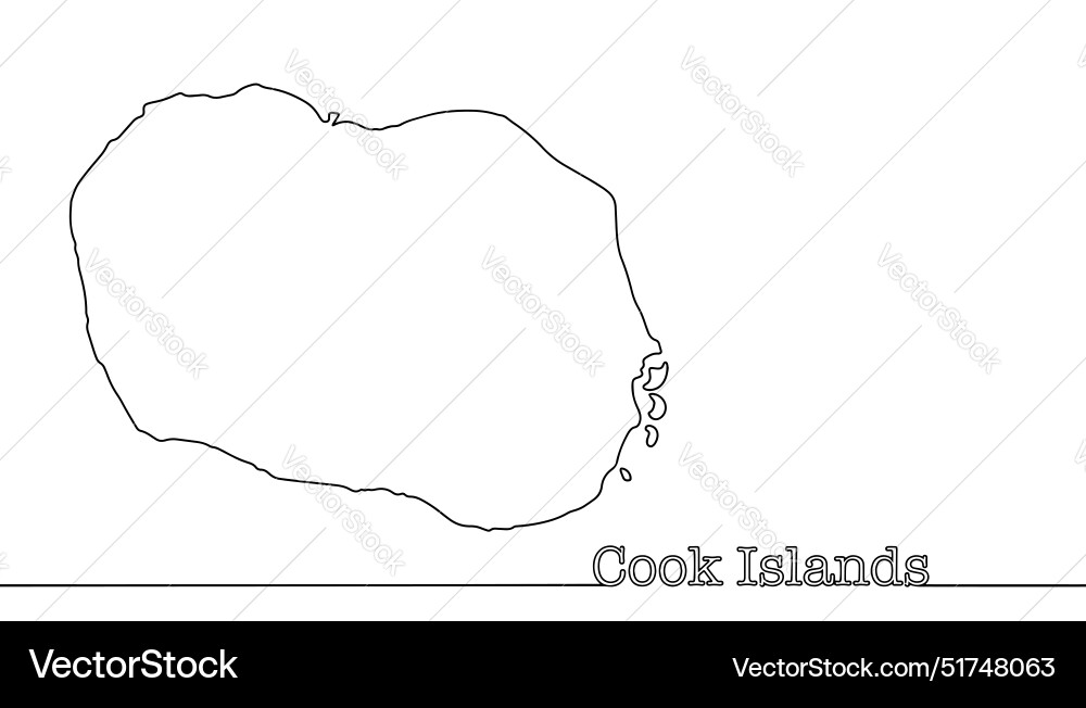 Cook islands Royalty Free Vector Image - VectorStock