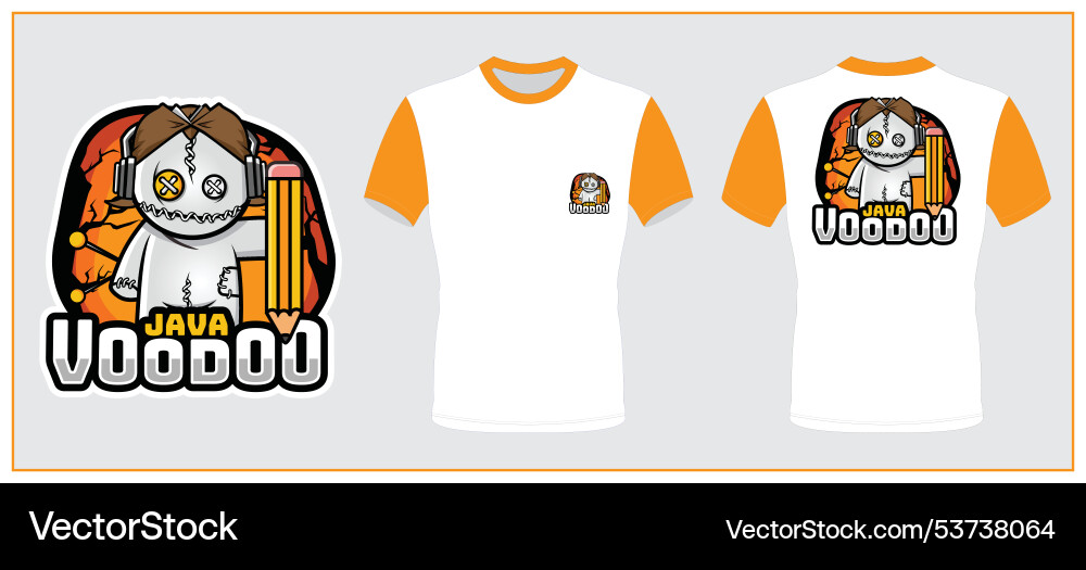 Voodoo sports logo Royalty Free Vector Image - VectorStock