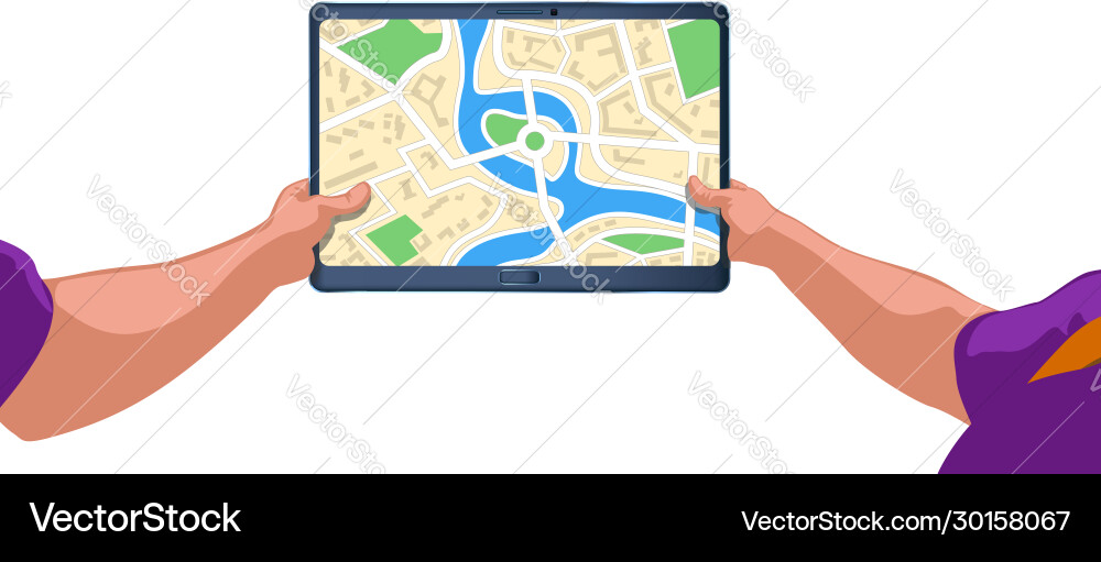 Map set 03 Royalty Free Vector Image - VectorStock