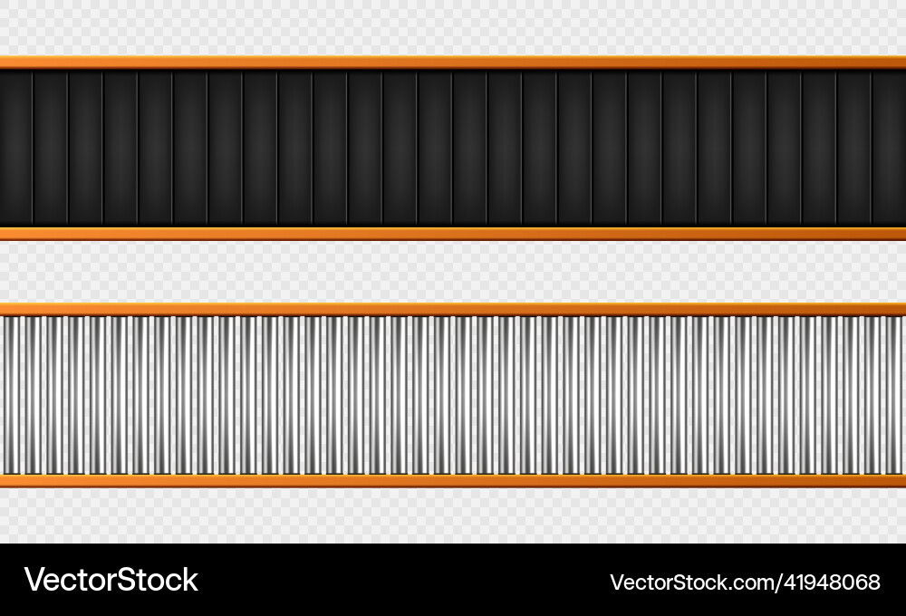 Conveyor Belt System Top View Royalty Free Vector Image
