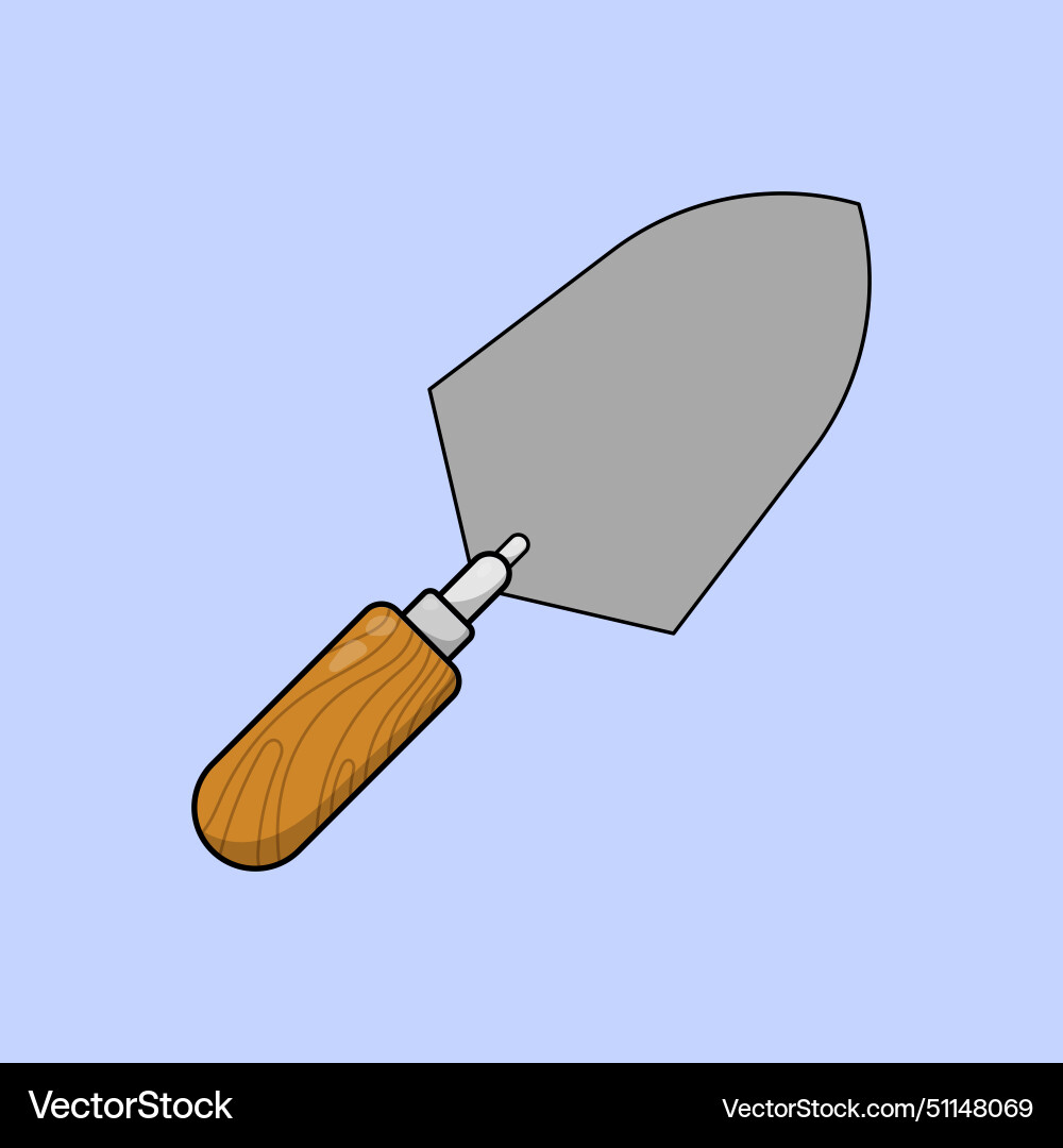 Trowel icon tool Royalty Free Vector Image - VectorStock